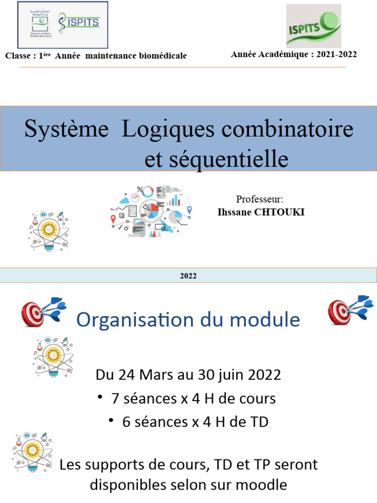 Cours Logique Com Et Sequ Ispits | PDF