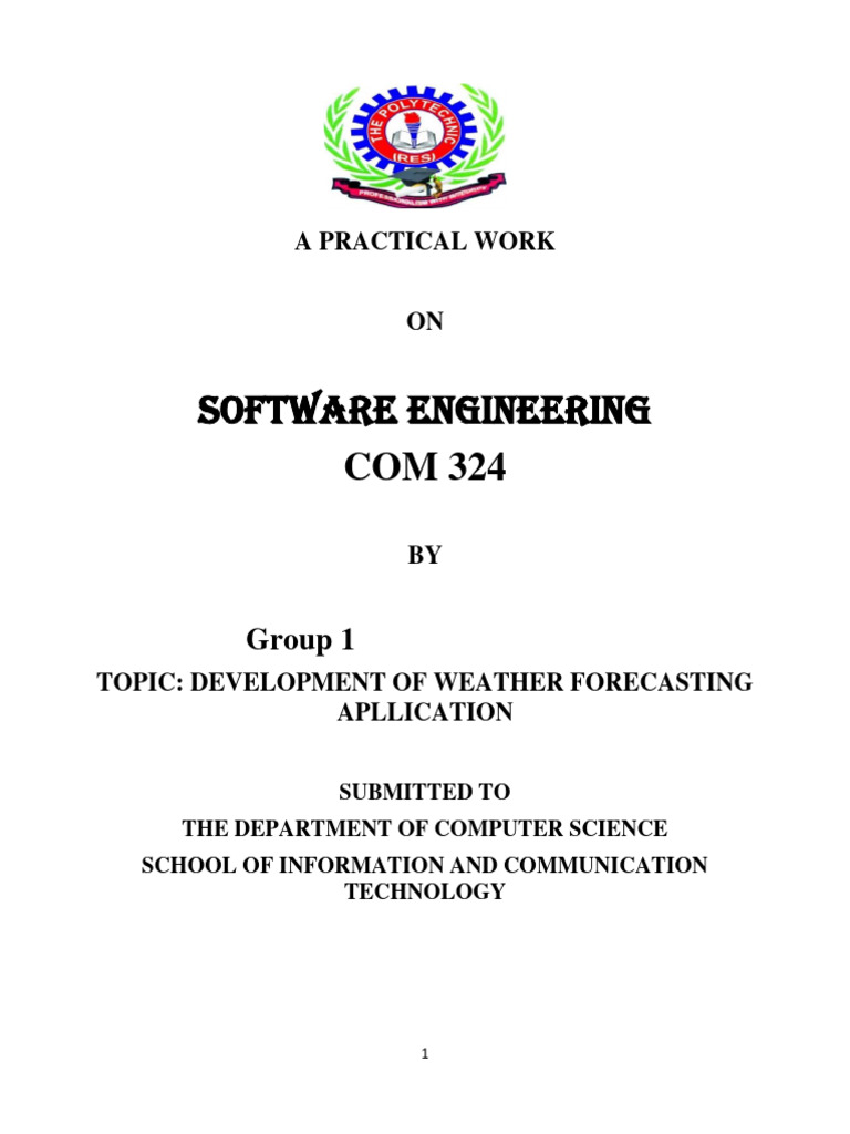 Weather Forecasting Application Development | PDF | Use Case | Unified ...