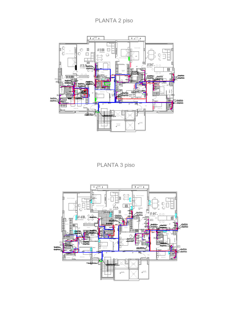 Sistema Agua Potable Edificio 2 Pisos | PDF
