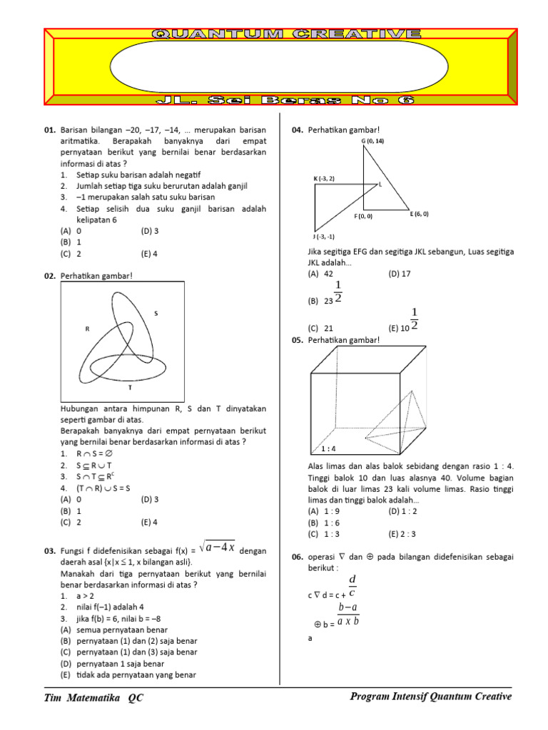 Soal Snbt 2023 01 Pdf