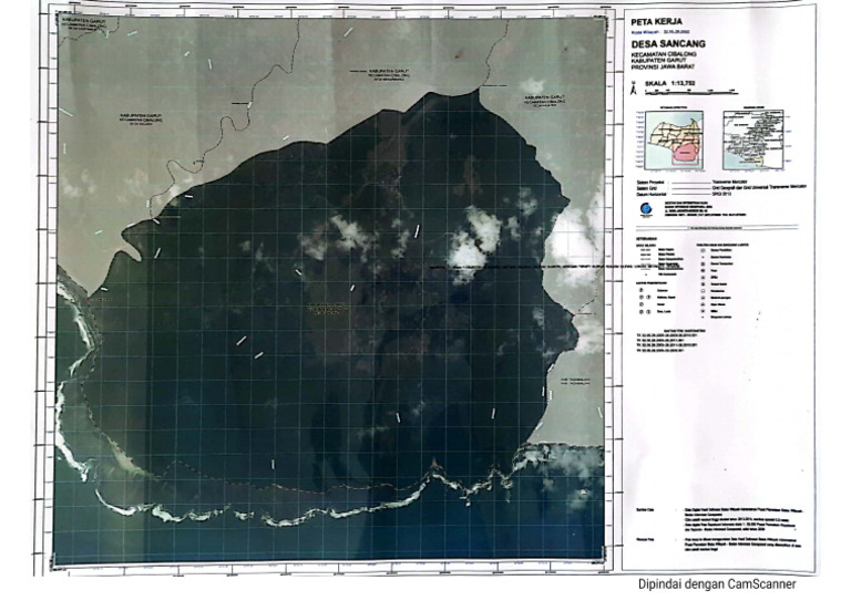 Peta Desa Sancang | PDF