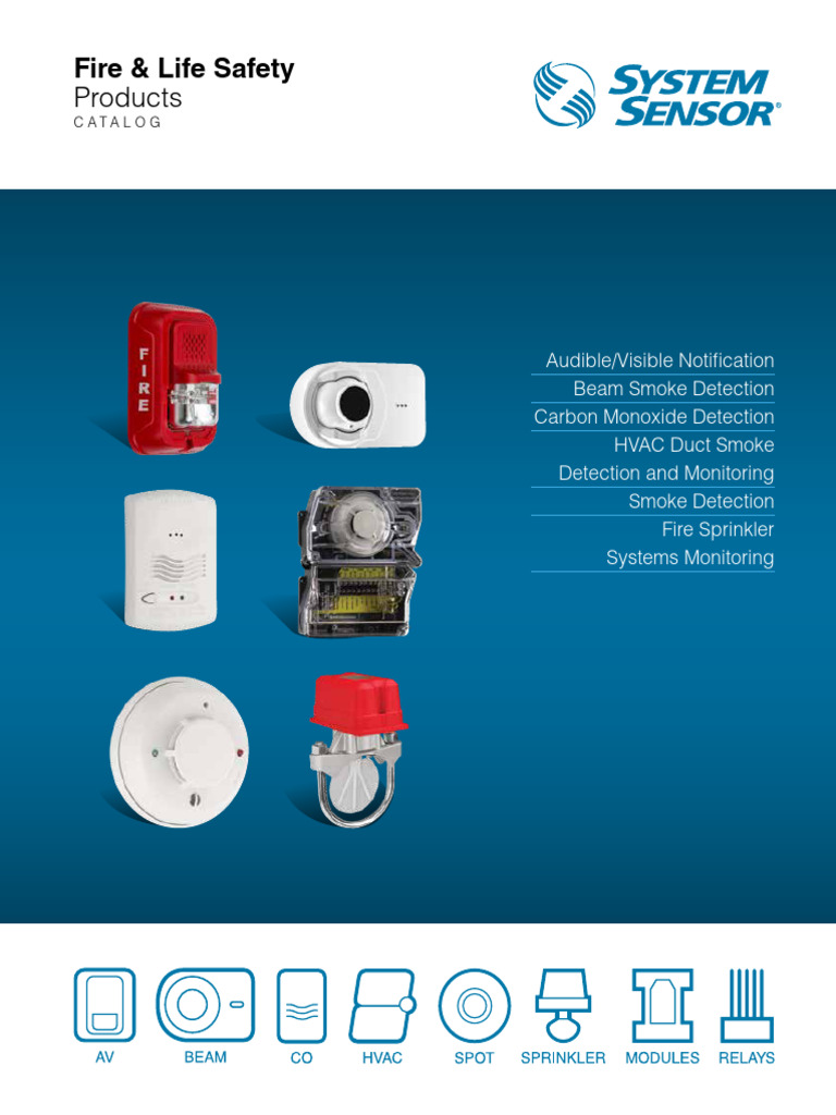 System Sensor Product Brochure | PDF | Sensor | Relay
