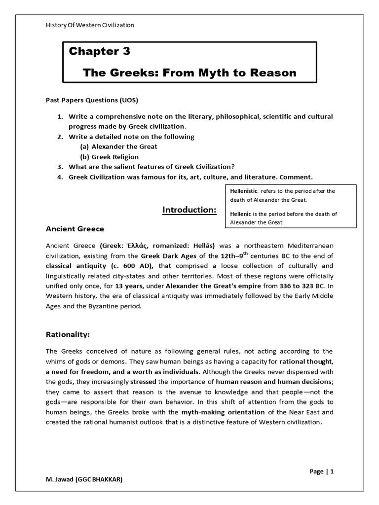 Ancient Greece: Culture and Civilization | PDF | Sparta | Plato