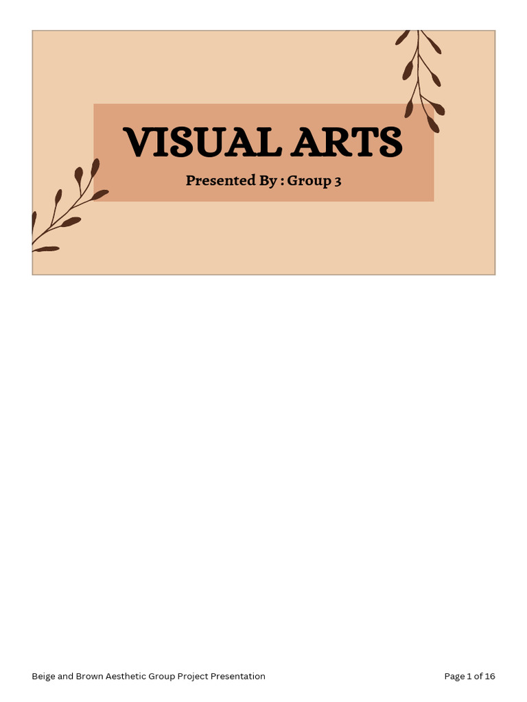 Contemporary Arts in Visual Arts Presentation | PDF | Drawing | Paintings