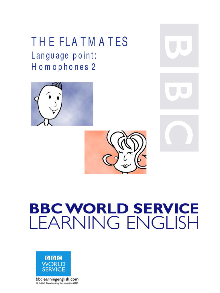 Homophones Explained for Learners | PDF | English Language | Verb