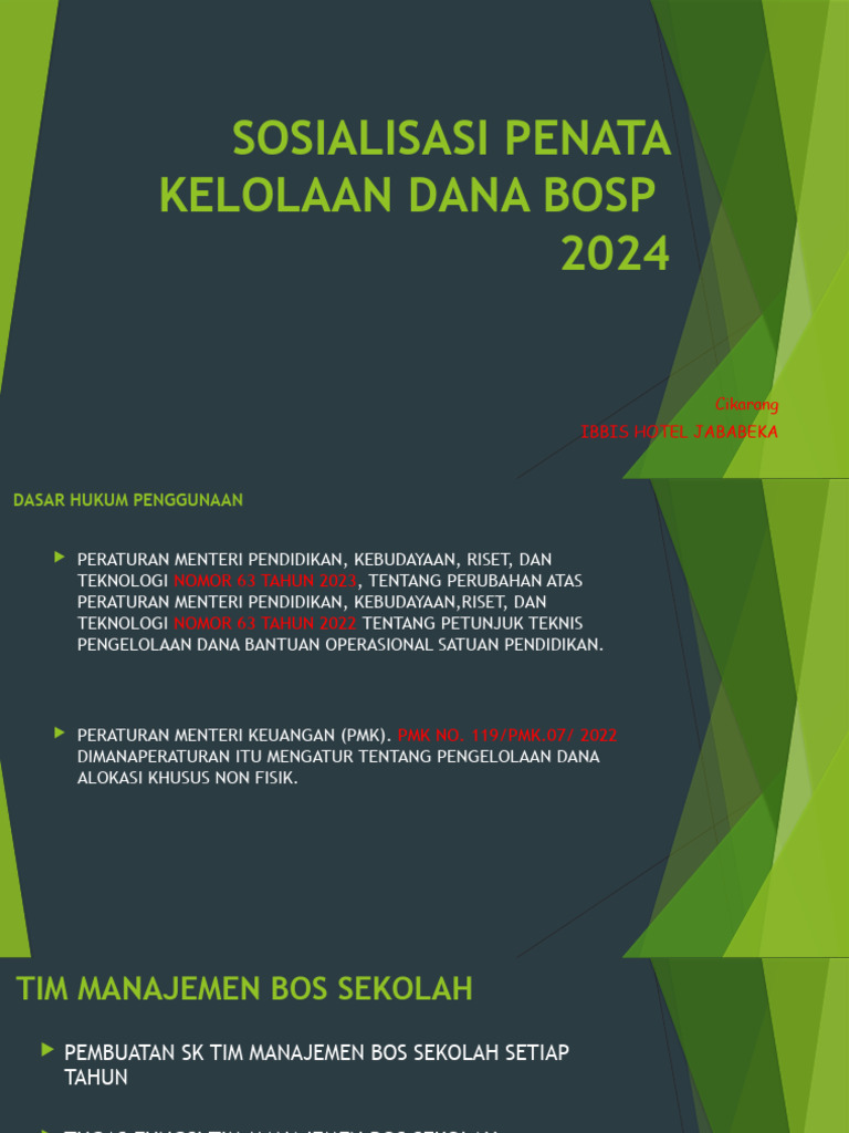 Materi Bos 2024 | PDF