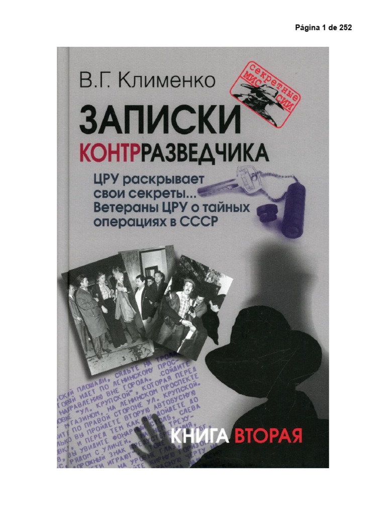 Klimenko, Valentín. LA CIA REVELA SUS SECRETOS, 251 Págs | PDF ...