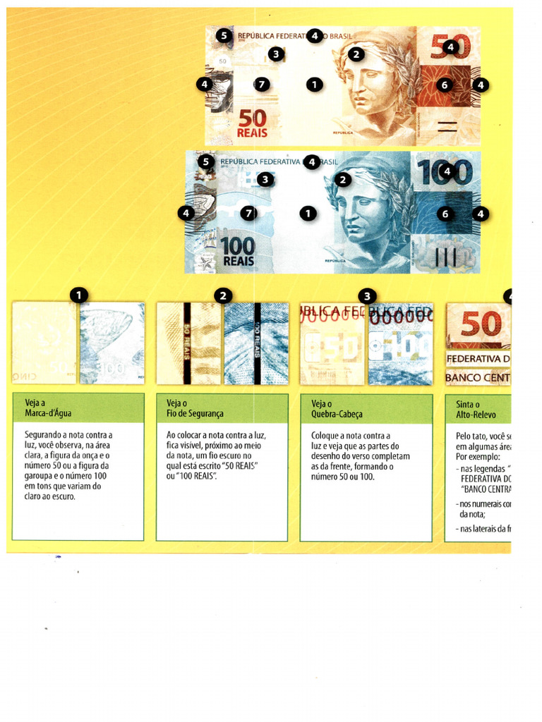 Notas de 50 e 100 | PDF