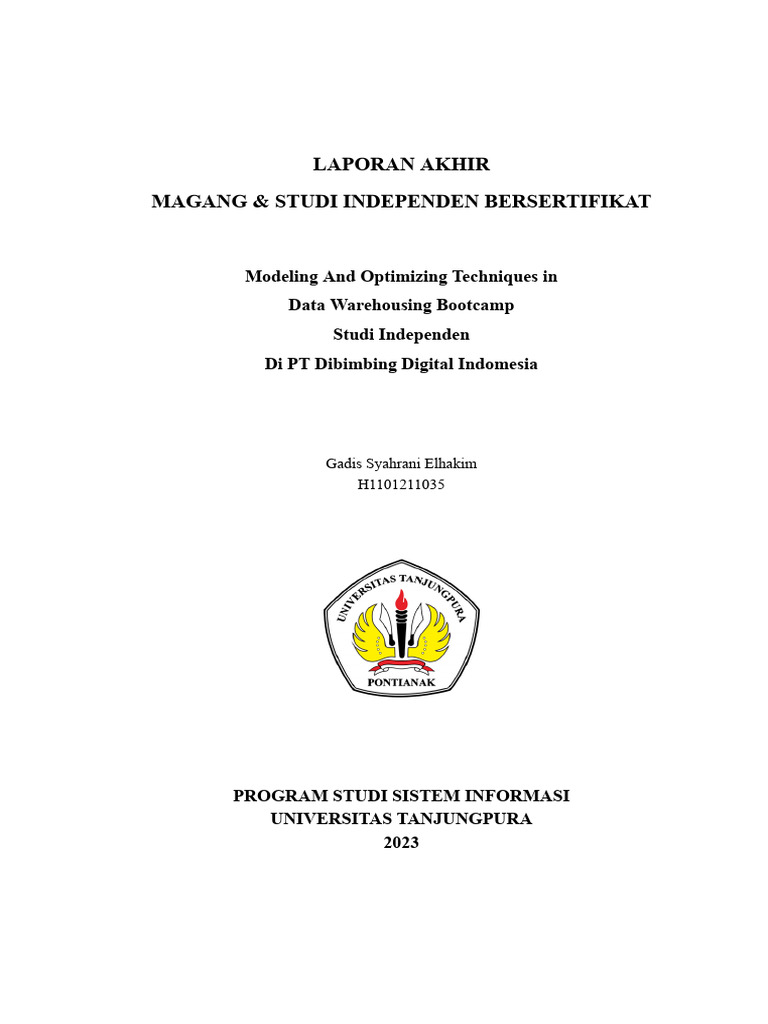Laporan Akhir Studi Independen Bersertifikat Dibimbing - Id Modeling ... Laporan Akhir Studi Independen Bersertifikat Dibimbing - Id Modeling ...