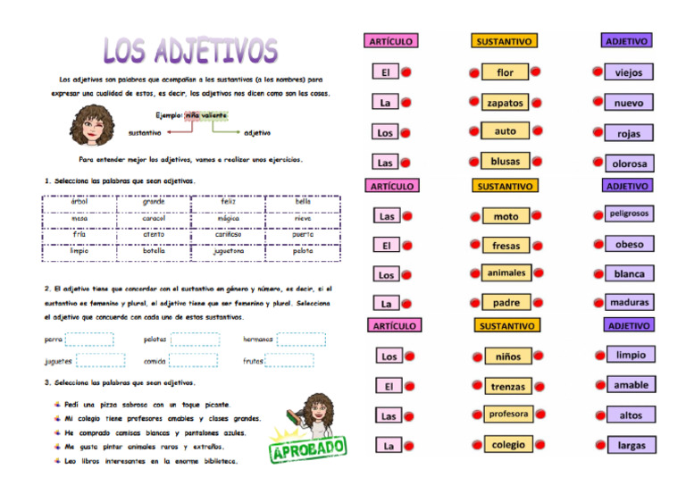 Adjetivos | PDF