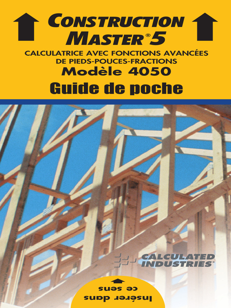 Master 5 - 4050 | PDF | Pouce (unité) | Zone