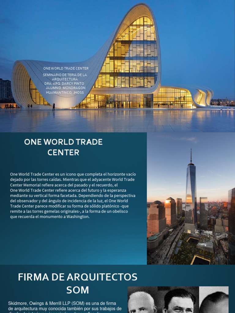 One World Trade Center: Icono de Esperanza | PDF | World Trade Center ...