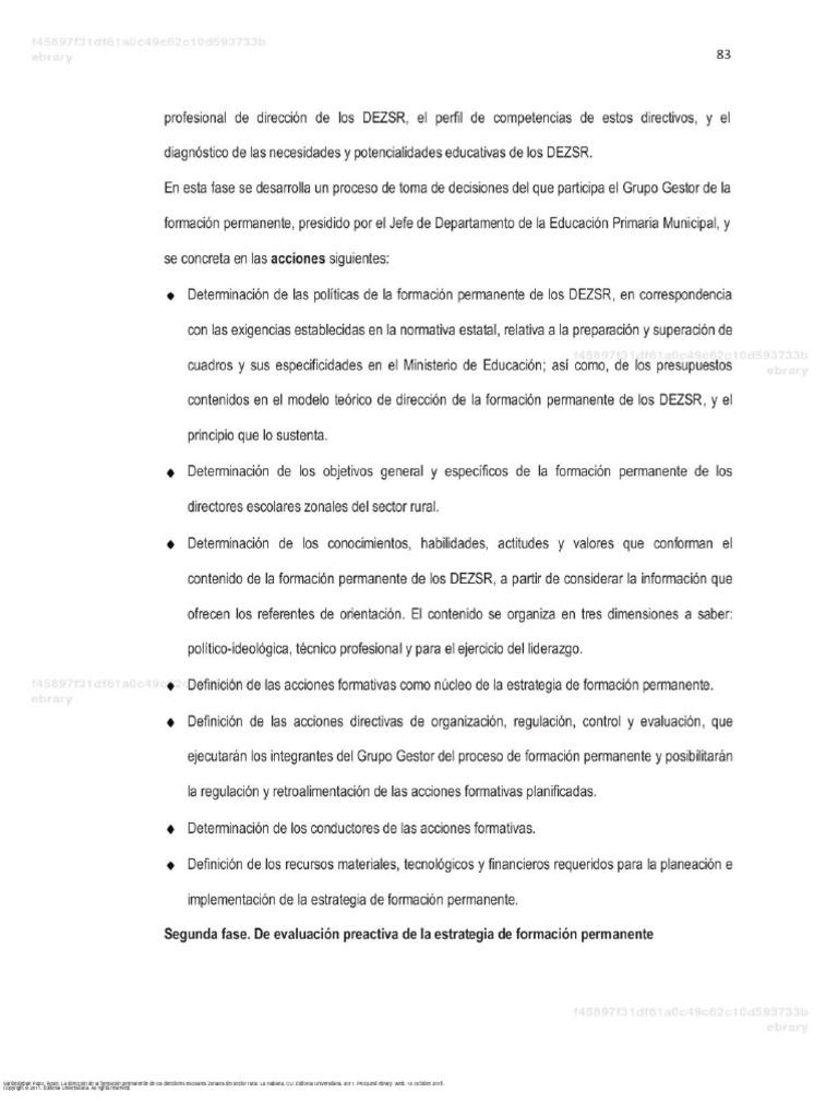 La - Direcci - N - de - La - Formaci - N - Permanente - de - Los - Directores - Escolares ...
