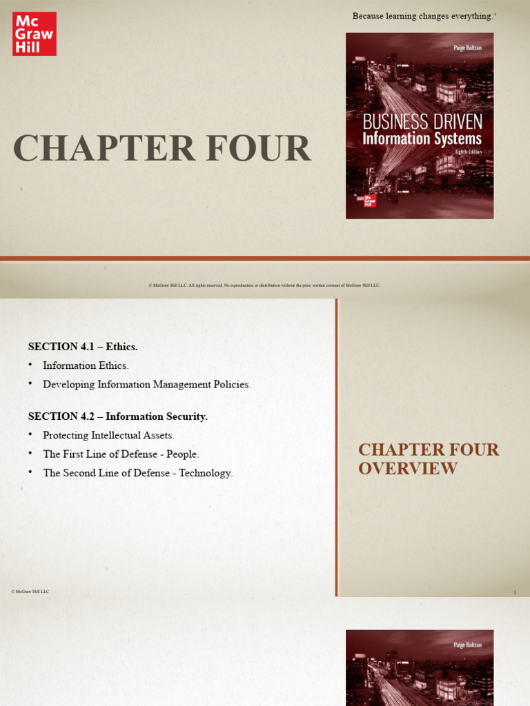 Baltzan 8e PPT Ch04 ACCESS | PDF | Security | Computer Security