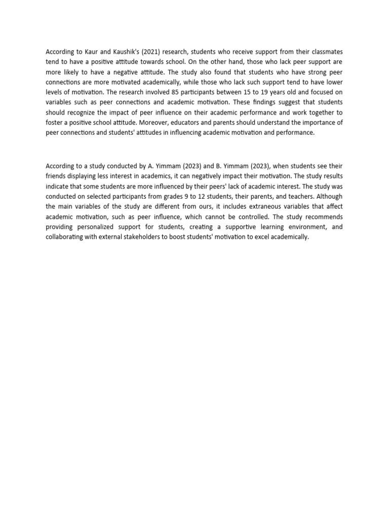 RRL For Sop 2 | PDF