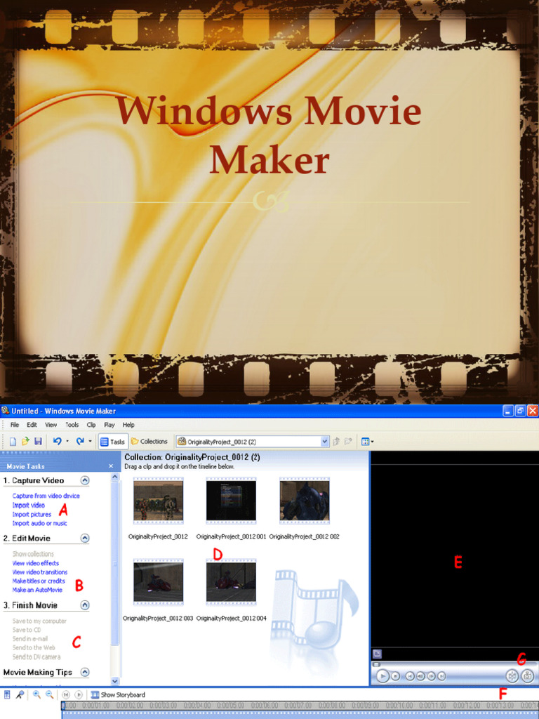 Windows Movie Maker | PDF