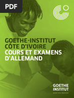 Goethe-Zertifikat B2 - Goethe-Institut Cameroun | PDF