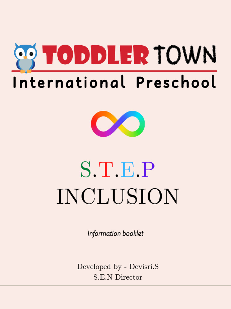STEP info booklet | PDF | Inclusion (Education) | Learning