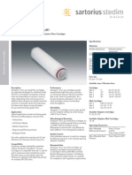 Sartoclear Depth Filter Datasheet en B 2487286 Sartorius PDF Data | PDF ...