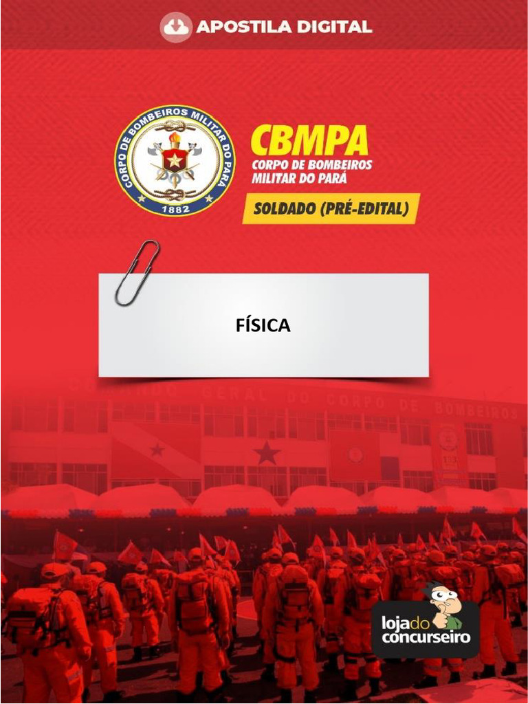 ? CBMPA 2023 Corpo de Bombeiros Militar Do Pará Física Soldado Pré | PDF | Velocidade | Velocidade