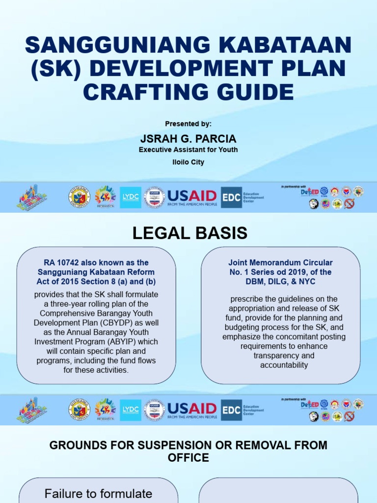 SK Devplan Crafting | PDF | Youth | Peacebuilding