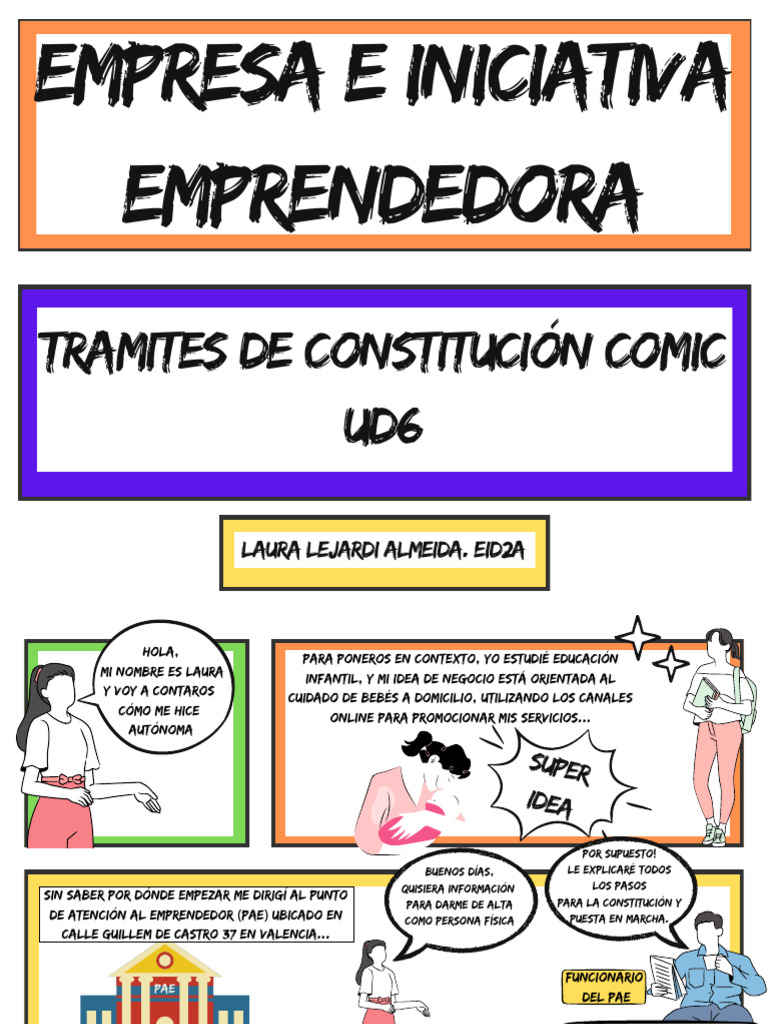 Eie. Tarea Comic Ud6. | PDF | Impuestos | Gobierno