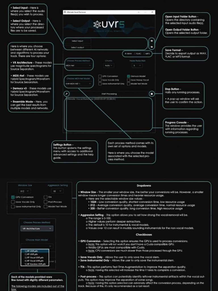 UVR5 Manual Eng | PDF