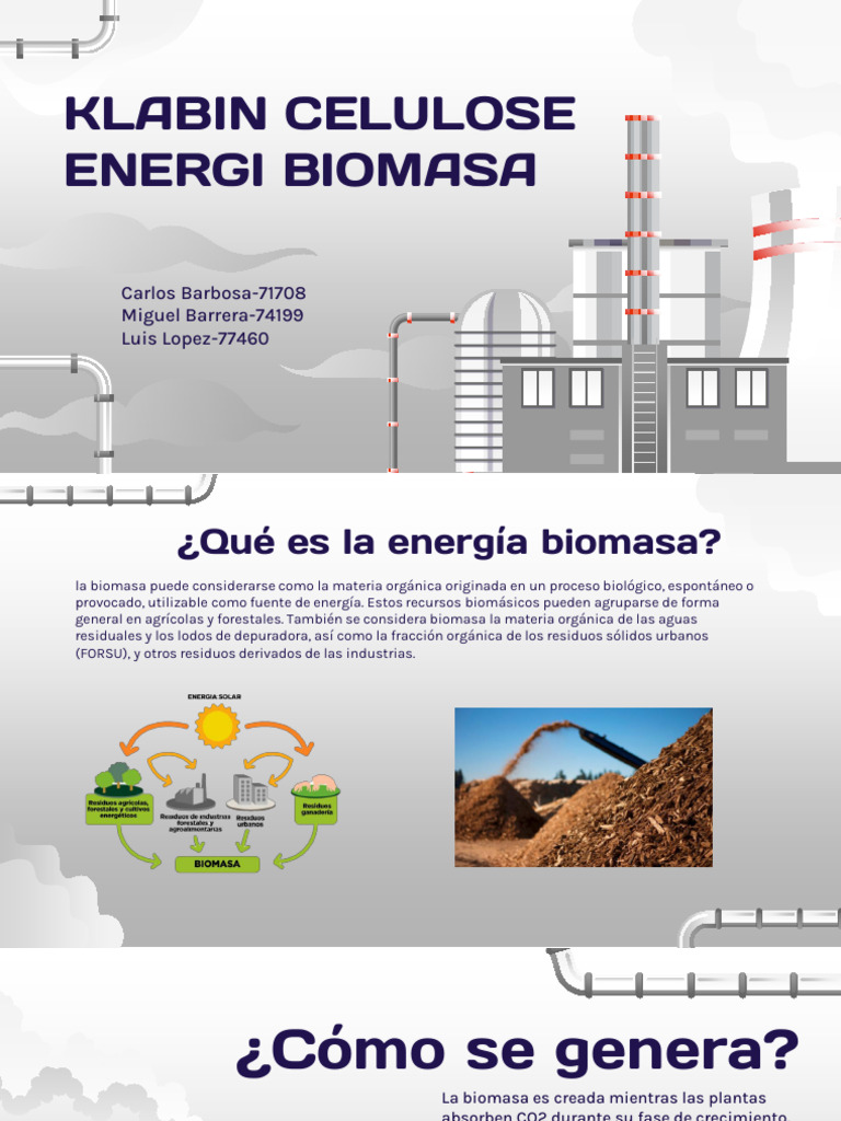 Energia Biomasa | PDF | Biomasa | Dióxido de carbono