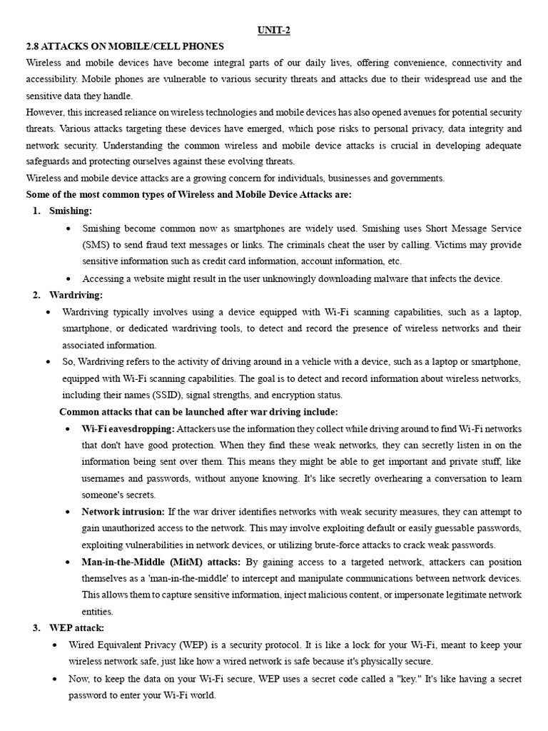 UNIT-2 (part-2)-1 | PDF | Security | Computer Security