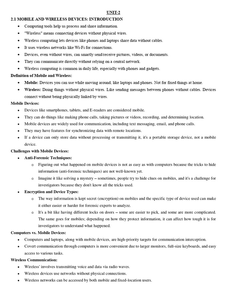 Unit 2 Part 1 Download Free Pdf 4 G High Speed Packet Access