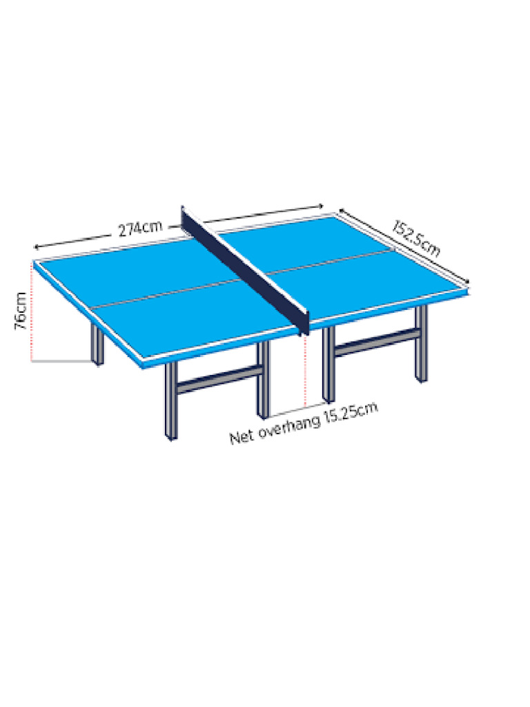Table Tennis Dimension | PDF