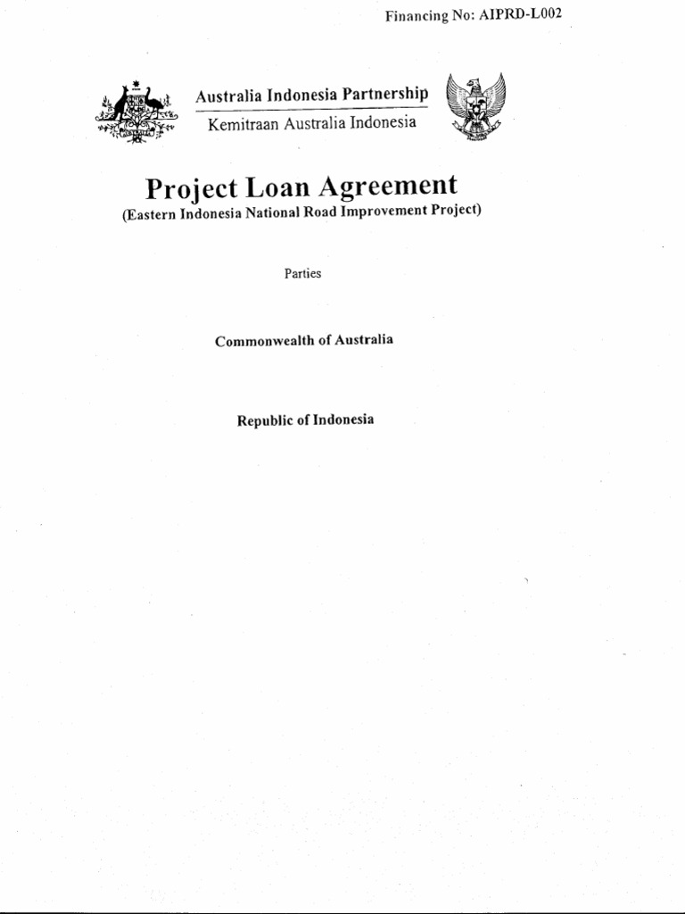 Project Loan Agreement | PDF | Procurement | World Bank