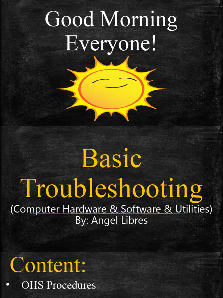 Computer Troubleshooting Guide | PDF | Computer File | Computer Virus
