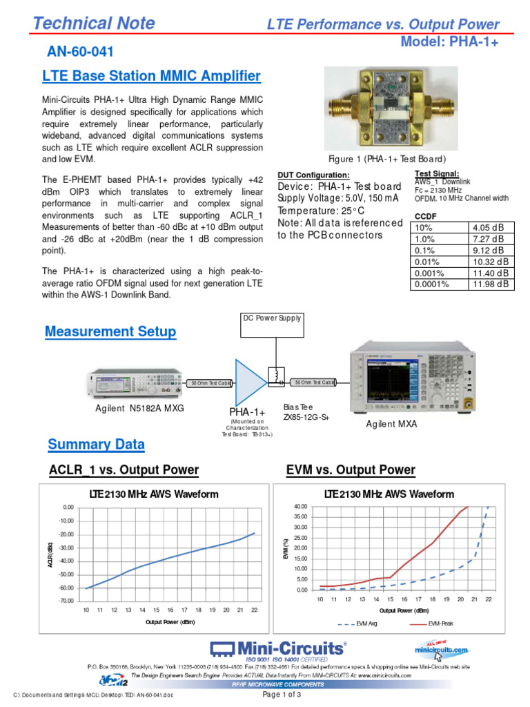 An60 041 | Download Free PDF | Decibel | Amplifier