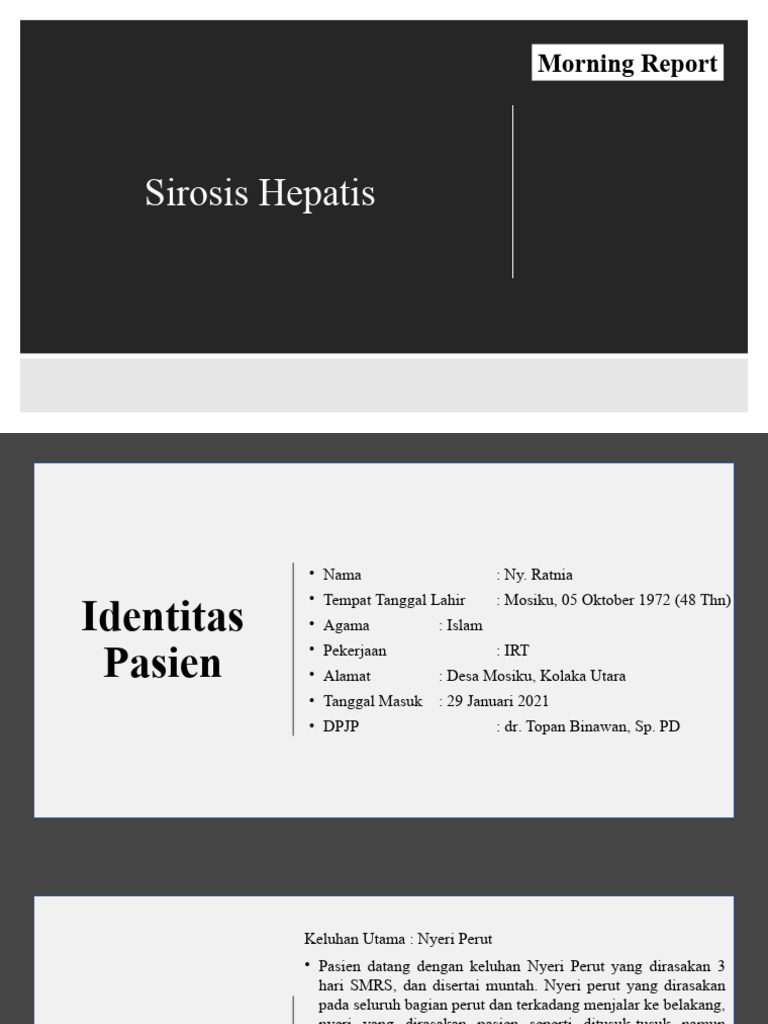 Sirosis Hepatis | PDF