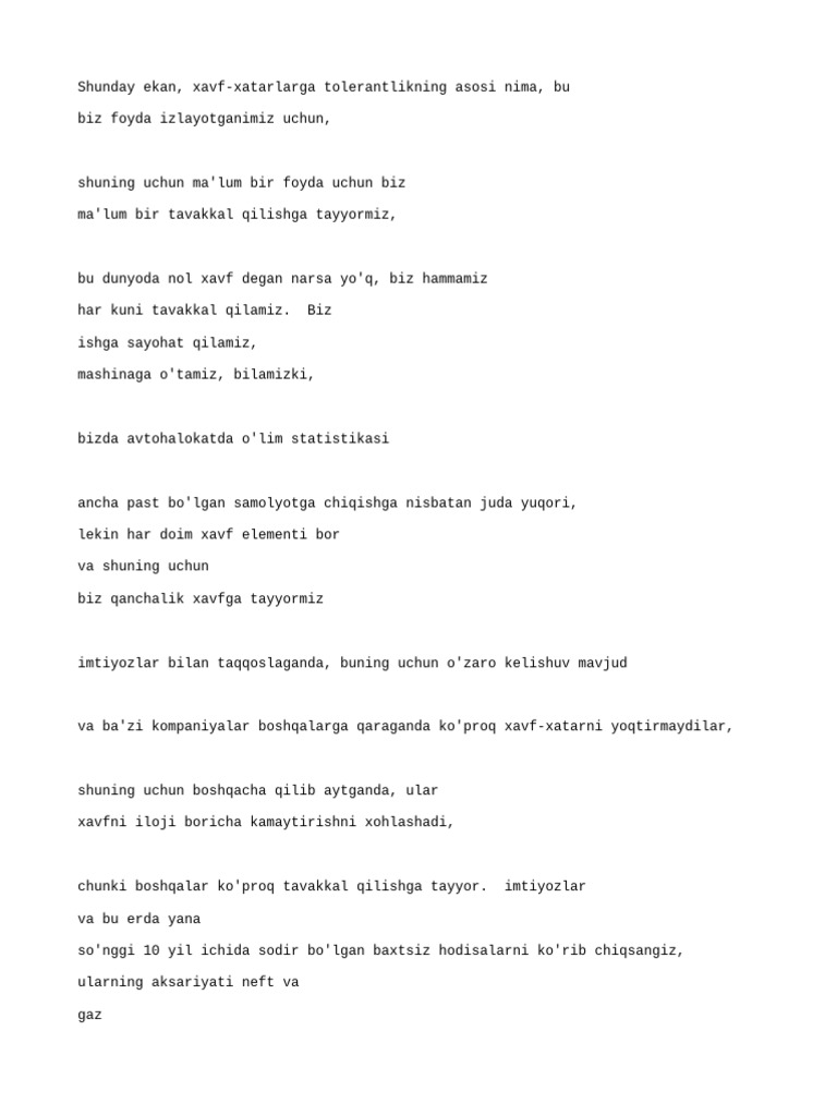 (Uzbek) Functional Safety - Measuring Risk - Principles of Risk ...