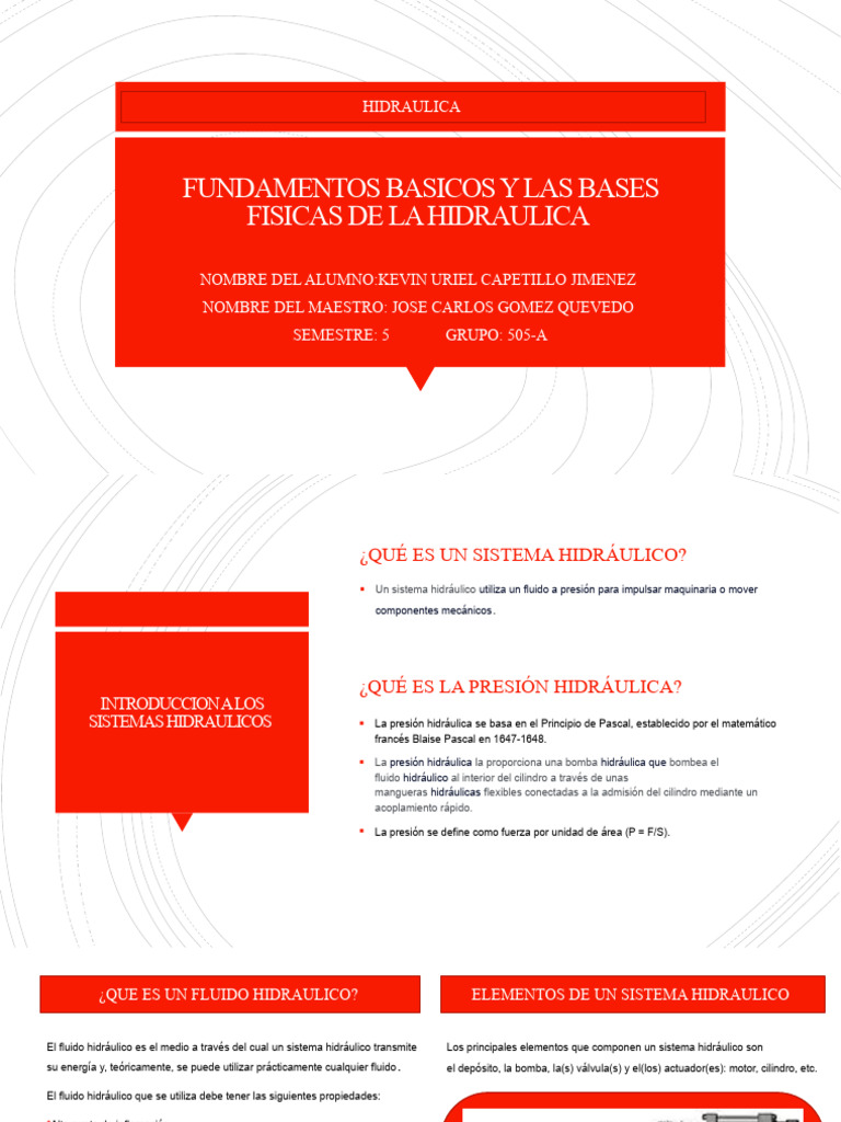 Fundamentos Basicos y Las Bases Fisicas de La | PDF | Presión | Fuerza