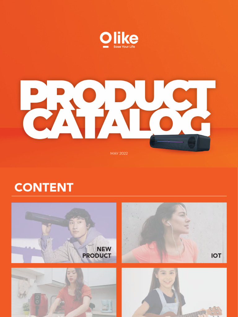 Olike IOT Product Catalog Overview | PDF | Headphones | Battery Charger