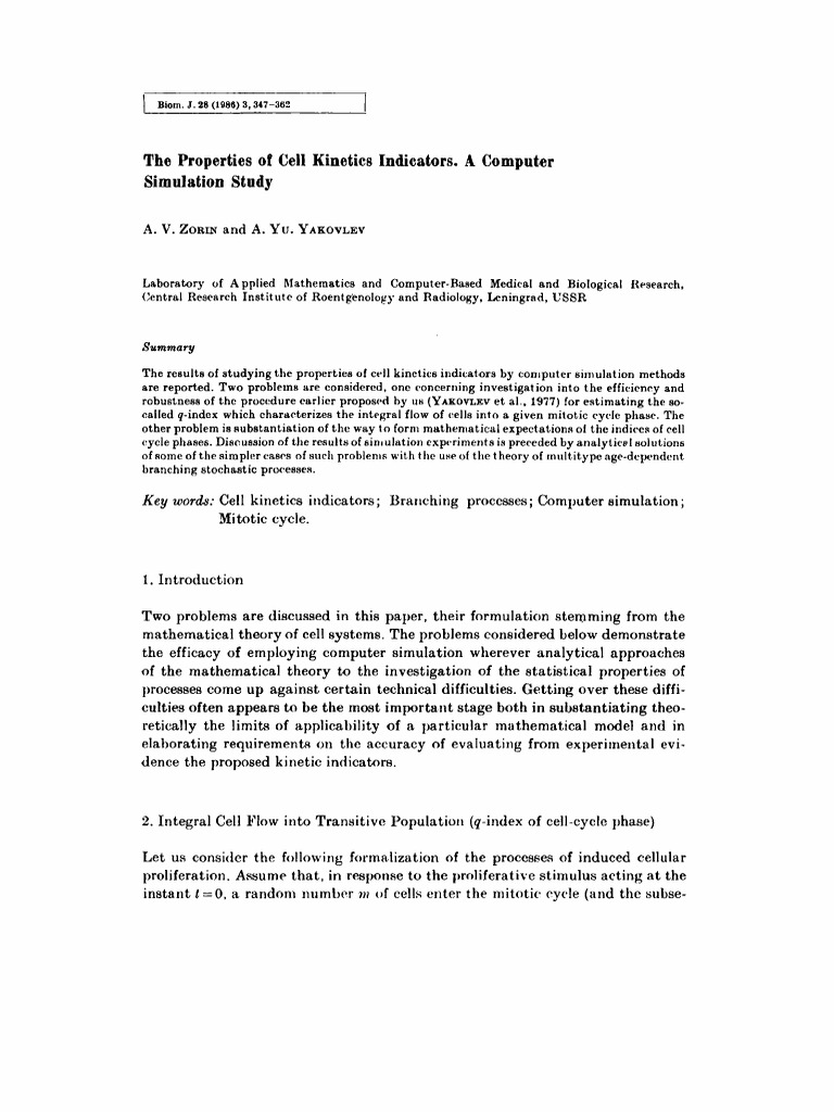 zorin1986 | PDF | Estimator | Variance