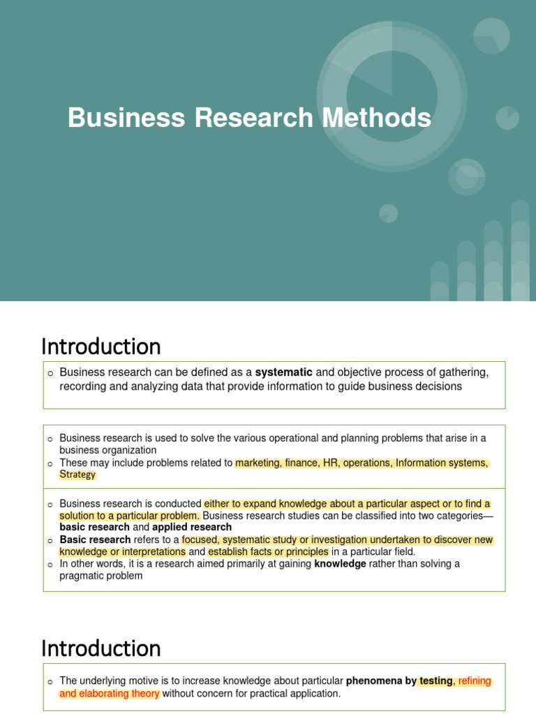 Introduction To BRM | PDF | Quantitative Research | Knowledge