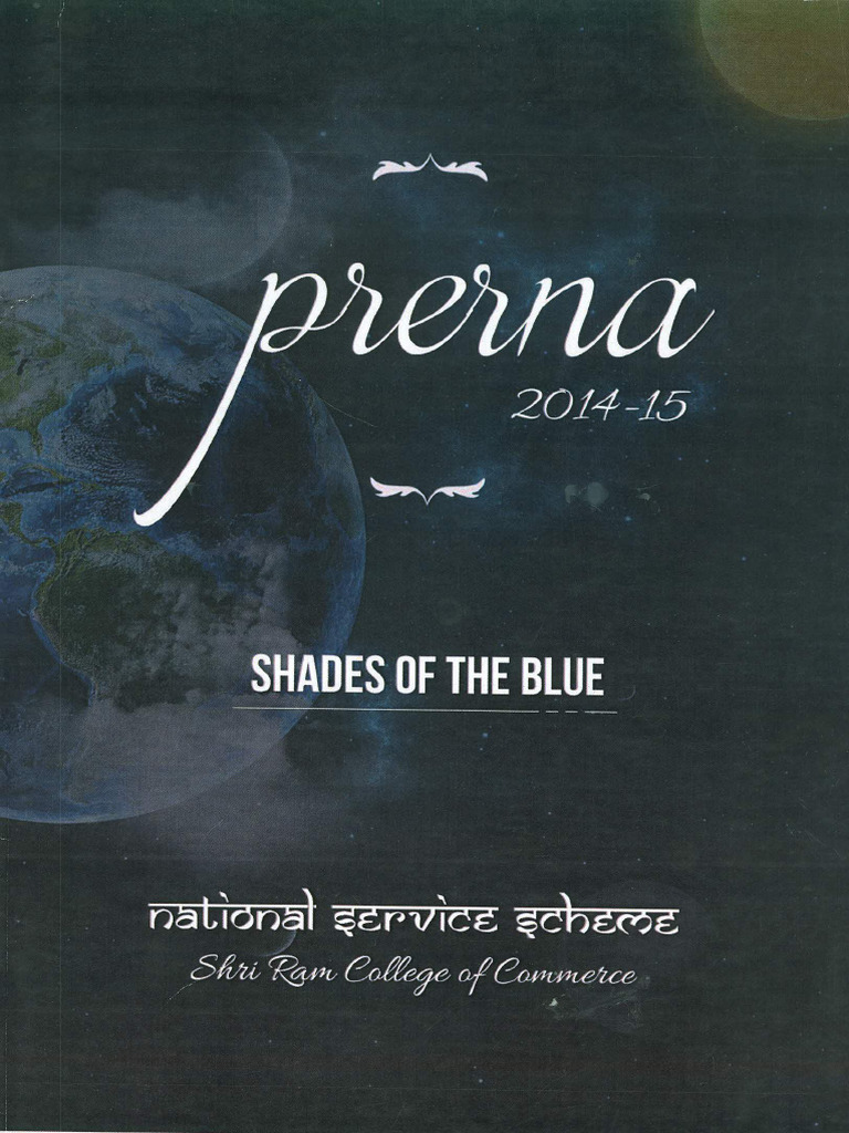 Prerna NSS 2014 2015 | PDF