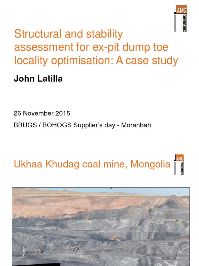Mining Waste Dump Optimization | PDF | Coal Mining | Geotechnical Engineering