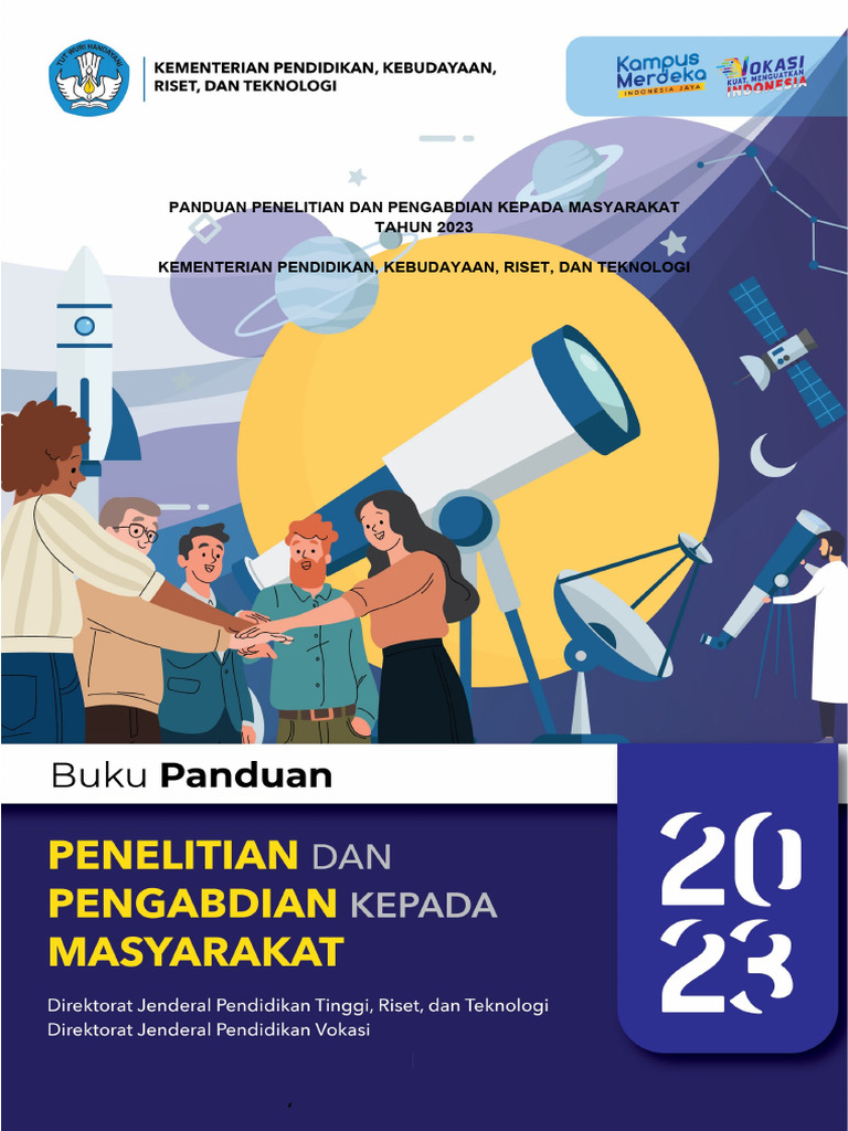 Panduan Penelitian Dan Pengabdian 2023 Draft MA 4 | PDF | Ilmu Sosial | Seni