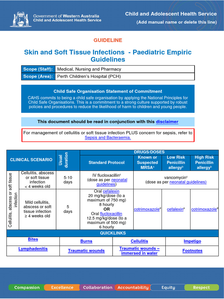 Skin and Soft Tissue Infections | PDF | Methicillin Resistant Staphylococcus Aureus | Infection