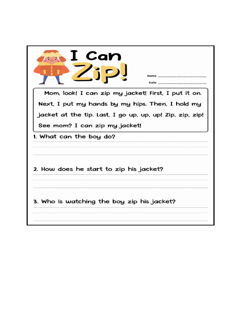 First Grade Short Reading Passages - 302724.jpg | PDF