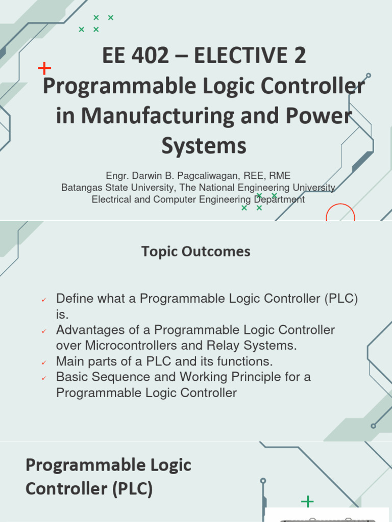 PPT1-Inroduction To PLC and Relay System | PDF | Programmable Logic Controller | Relay