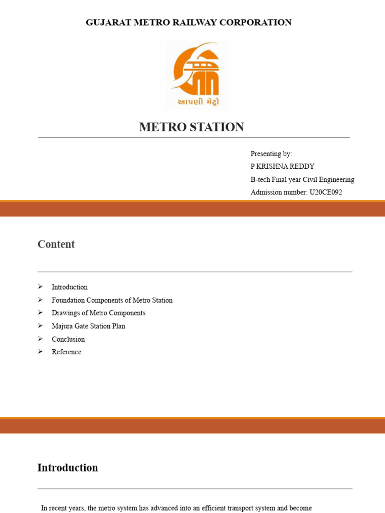 Surat Metro Station | PDF | Deep Foundation | Foundation (Engineering)
