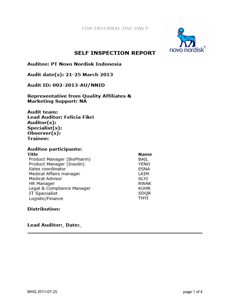 Audit Report Template | PDF | Audit | Auditor's Report