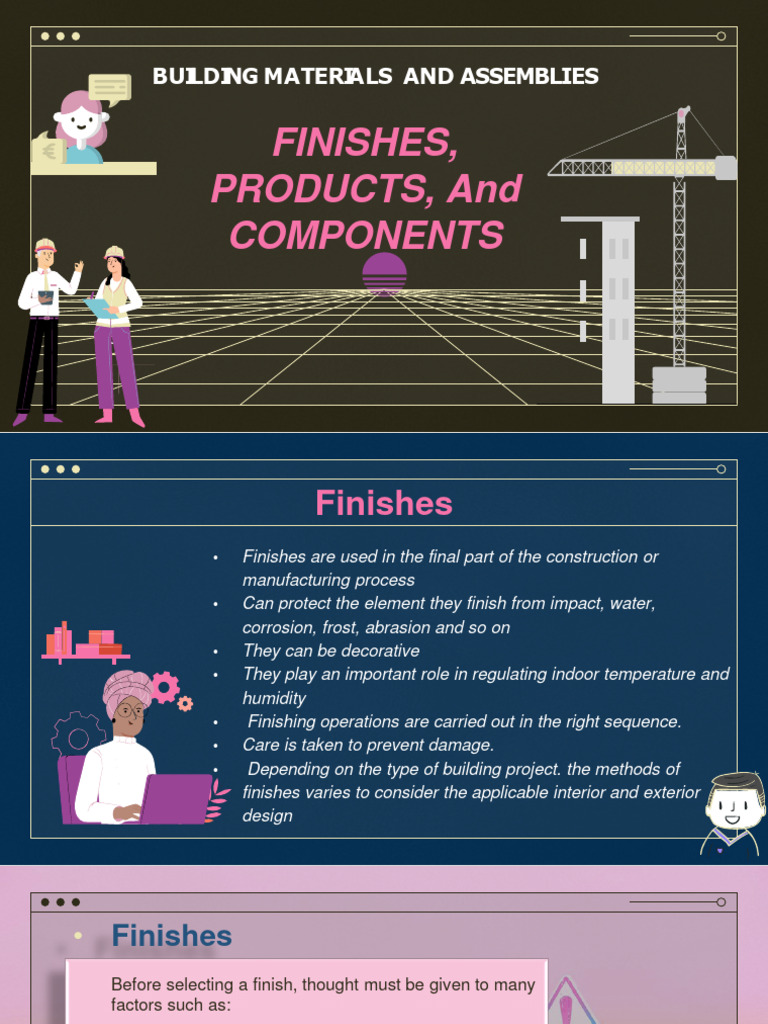 Building Materials and Assemblies 1 | PDF | Window | Flooring