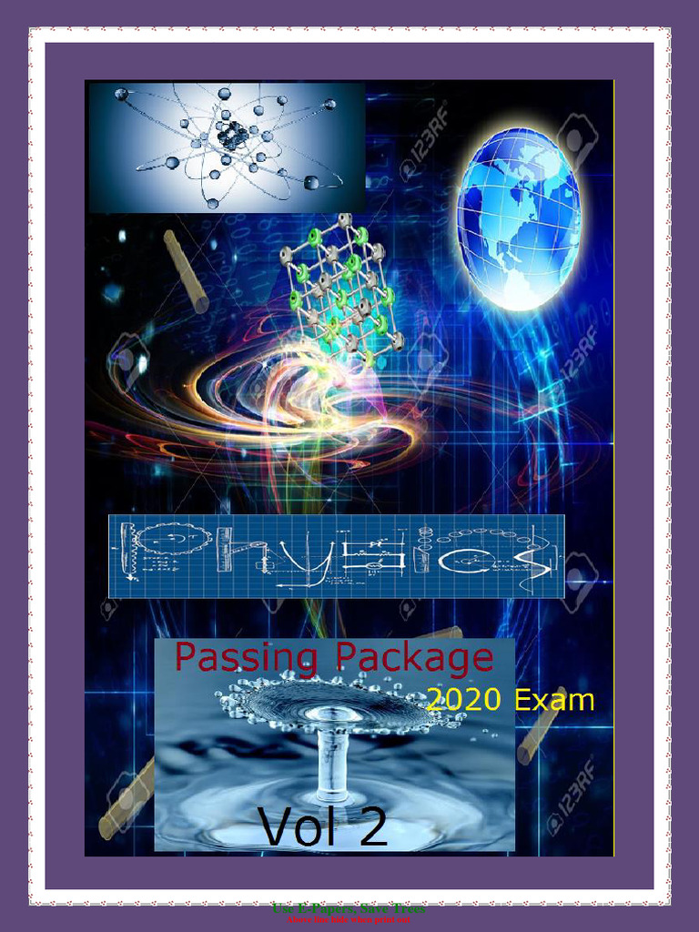 2nd Puc Physics Passing Package Vol-2 Eng Version 2019-20 by ...